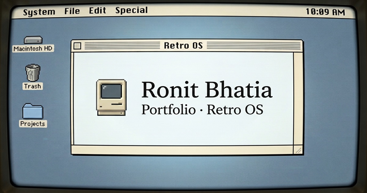 Ronit Amar Bhatia | Portfolio